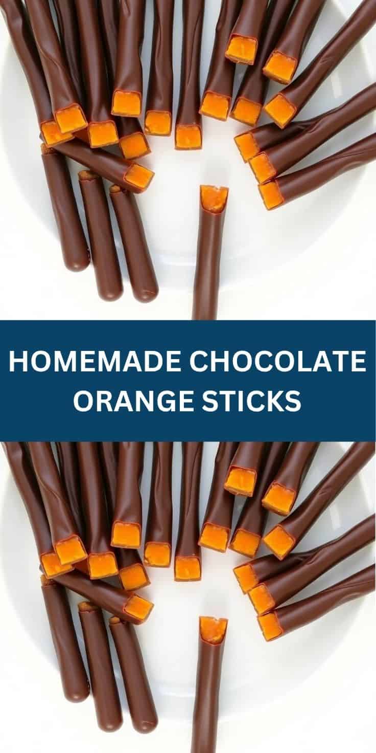 HOMEMADE CHOCOLATE ORANGE STICKS - Forfoodiefriends