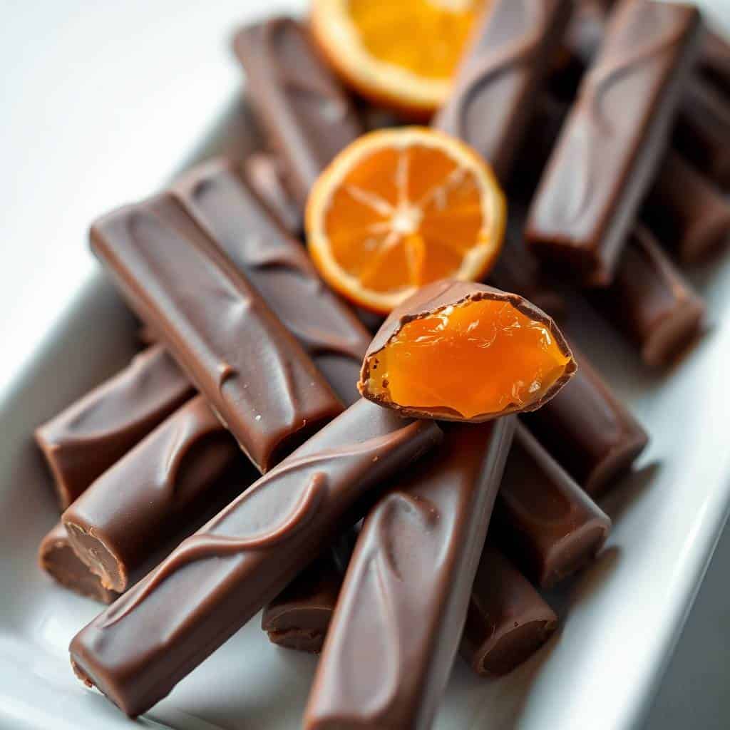 HOMEMADE CHOCOLATE ORANGE STICKS - Forfoodiefriends