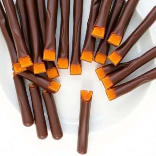 HOMEMADE CHOCOLATE ORANGE STICKS - Forfoodiefriends